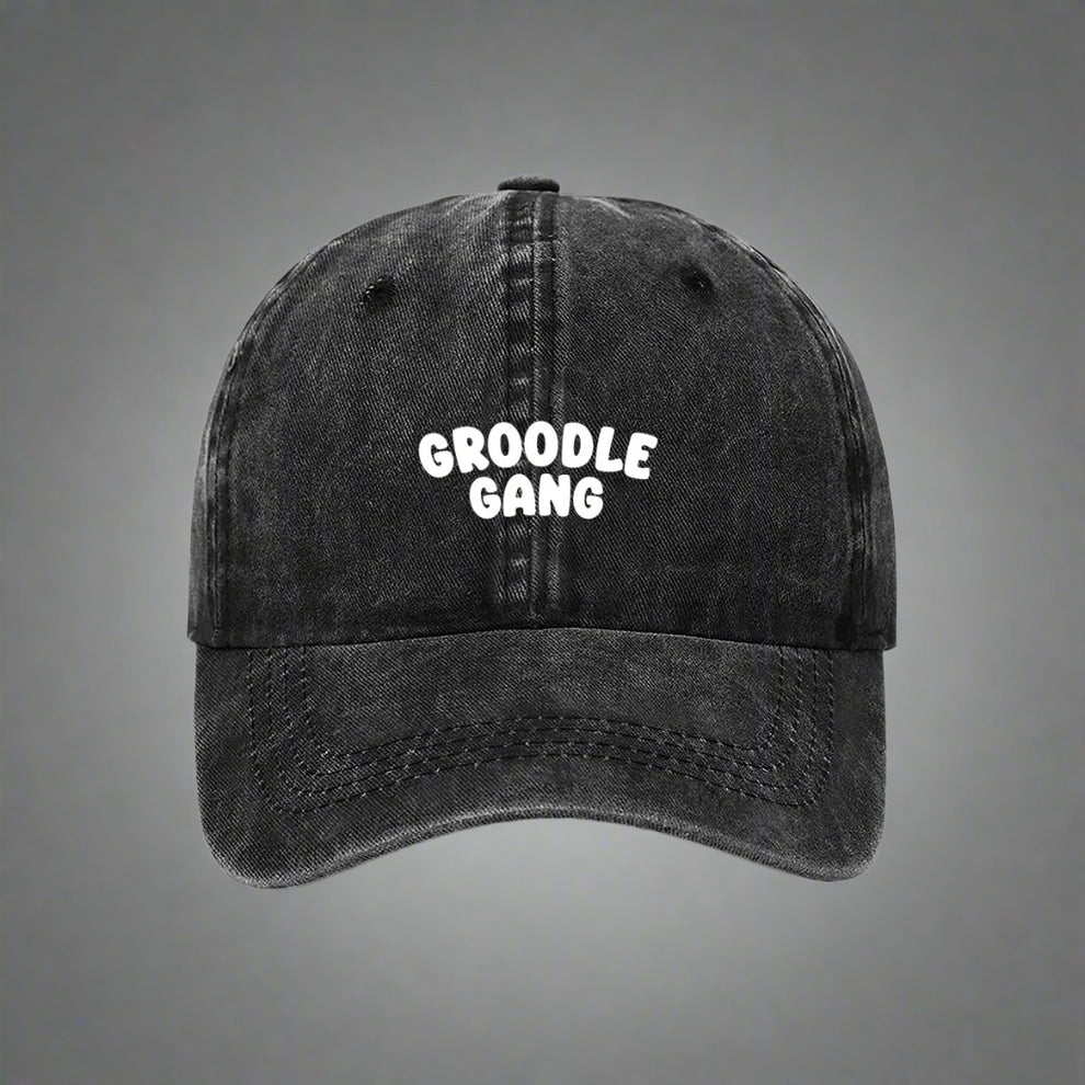 Groodle Gang Embroidered Cap – Stylish Hat for Groodle Dog Owners ...